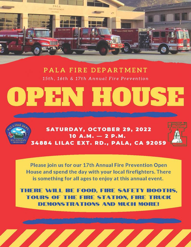 Pala Fire Department Open House – Pala Tribe