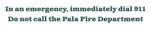 Pala Fire Department - Pala Tribe