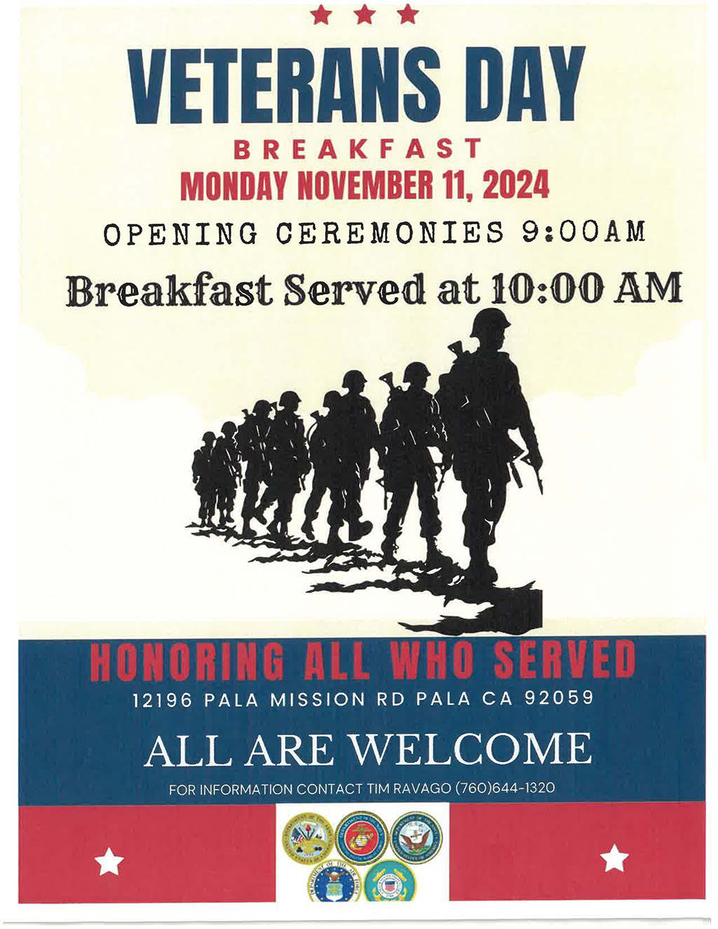 Pala Veterans Day Celebration - Pala Tribe